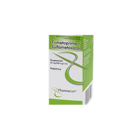 TRIMETOPRIMA/SULFAMETOXAZOL (Pharmagen) SUSP. Fco.120 ML. 40-200 MG/5 ML