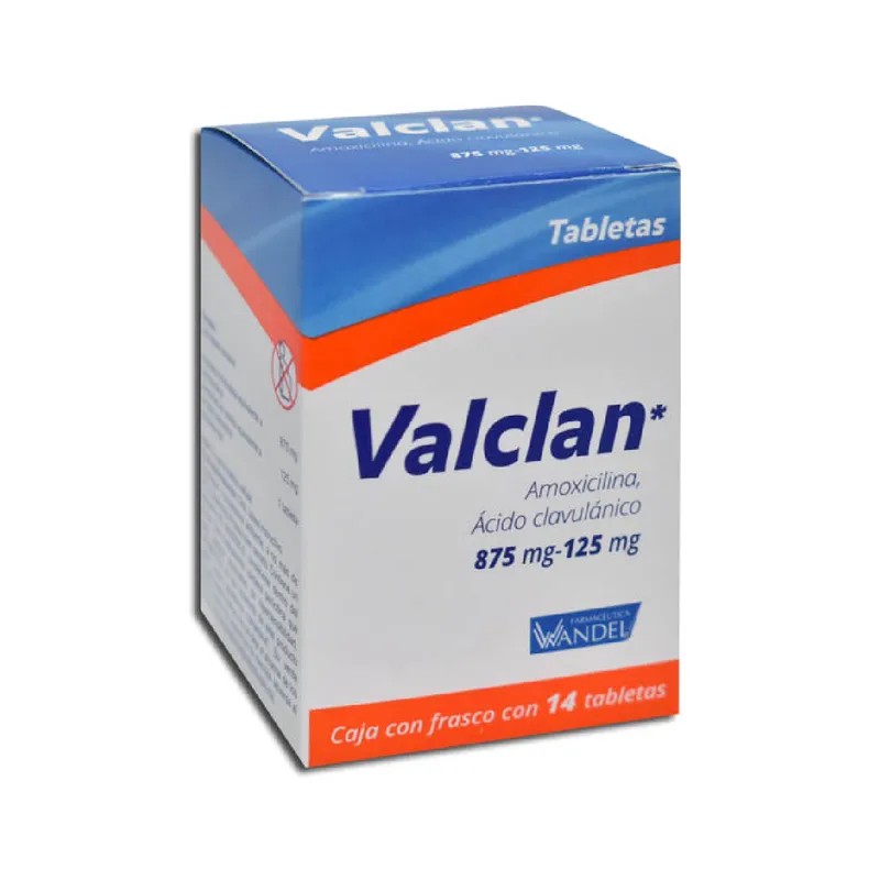 VALCLAN c/10 TABS. 875/125 MG.