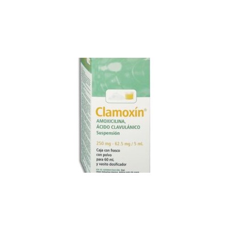 CLAMOXIN SUSP. Fco. 60 ML. 250-62.50 MG/5 ML.