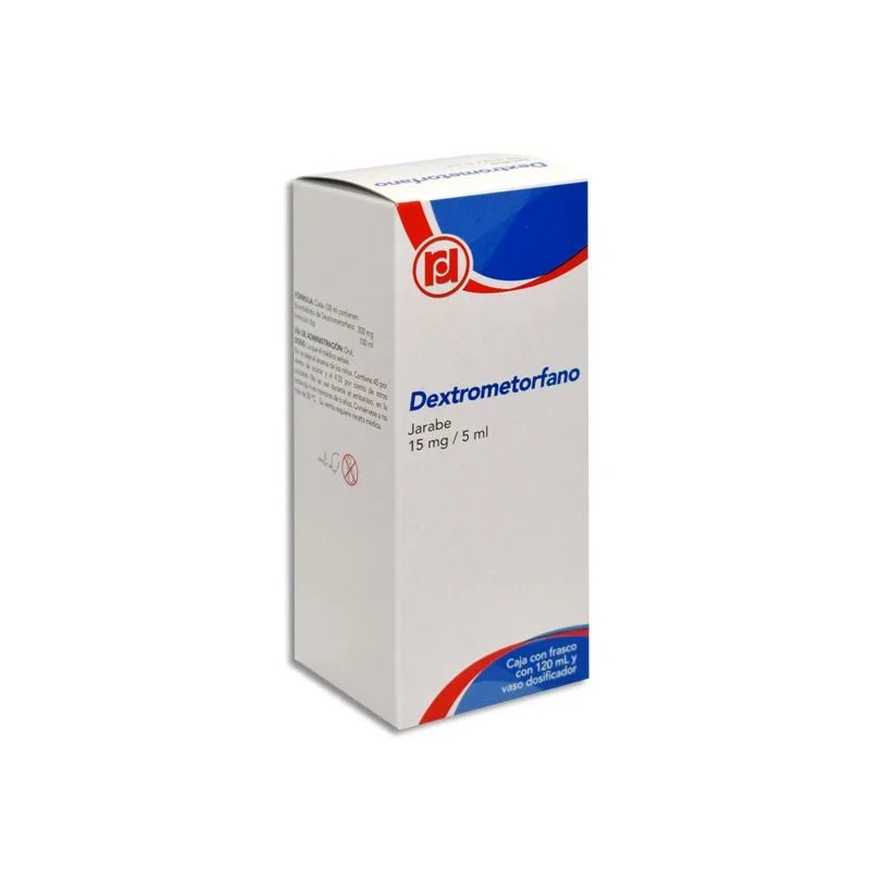DEXTROMETORFANO JARABE (Randall) Fco. 120 ML. 15 MG/5 ML.