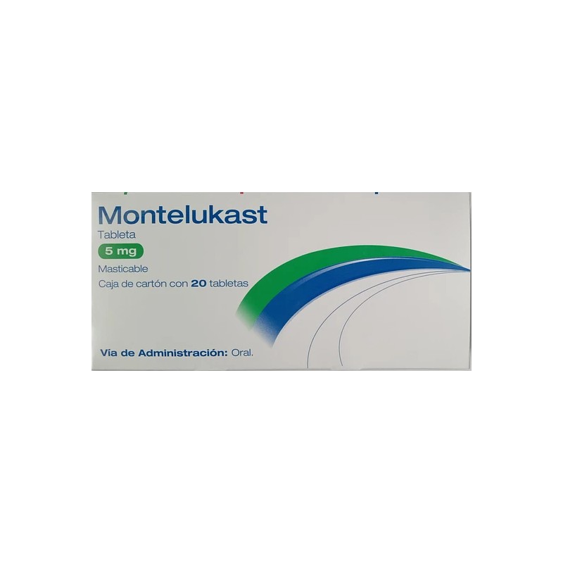 MONTELUKAST (Neolpharma) c/20 TABS. Masticables 5 MG.