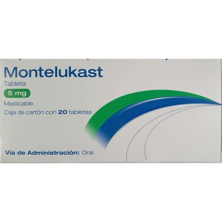 MONTELUKAST (Neolpharma) c/20 TABS. Masticables 5 MG.