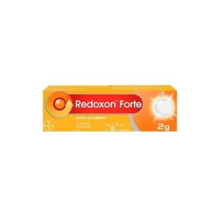 REDOXON FORTE c/10 COMPS. EFERVS. Sabor Naranja 2 G.